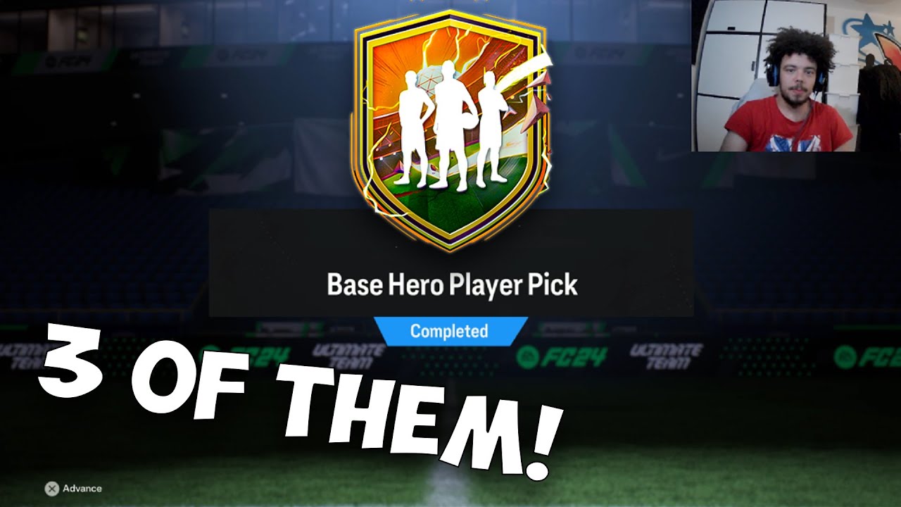 EAFC 24 Opening 3x Hero Player Picks! - YouTube
