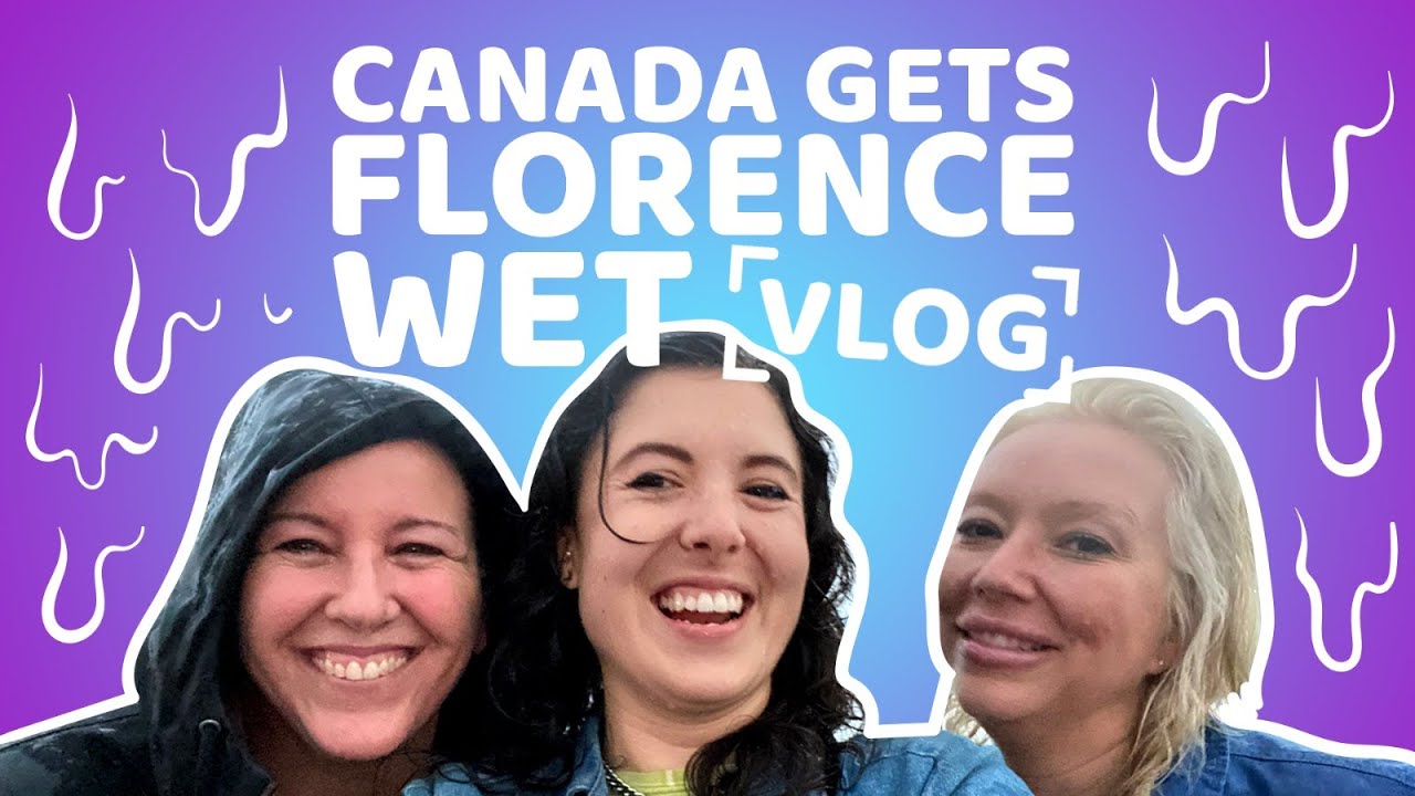 Florence visits Niagara Falls and got WET AF ft. Smut Podcast Ladies ...