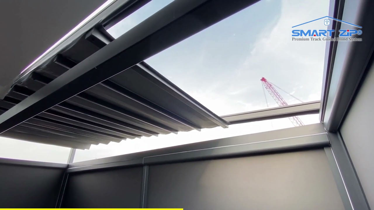 Pergola Retractable Roof System - (For Roof Top Sun Shade Louvers ...