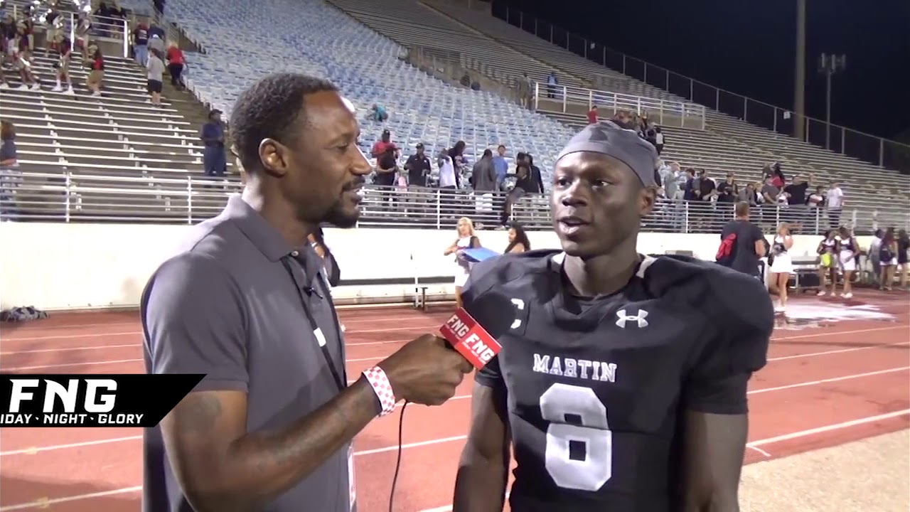 Arlington Martin Running Back/Quarterback Juma Otoviano - YouTube