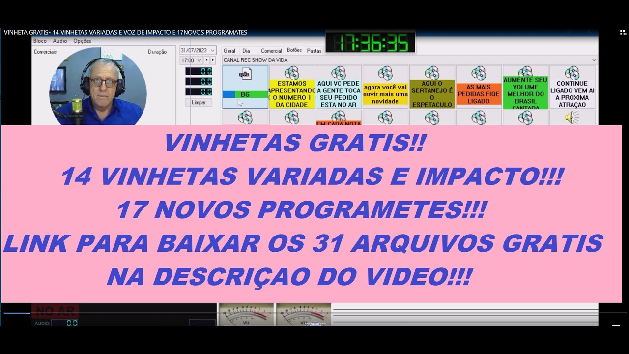 VINHETA GRATIS - 14 VINHETAS VARIADAS - VOZ DE IMPACTO E 17 NOVOS ...
