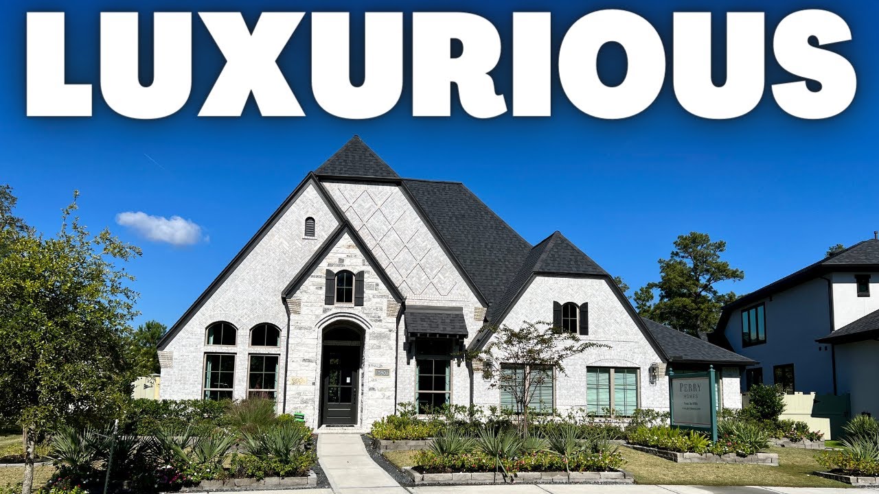 INCREDIBLE model home with a SUPER special floor plan! House Tour - YouTube