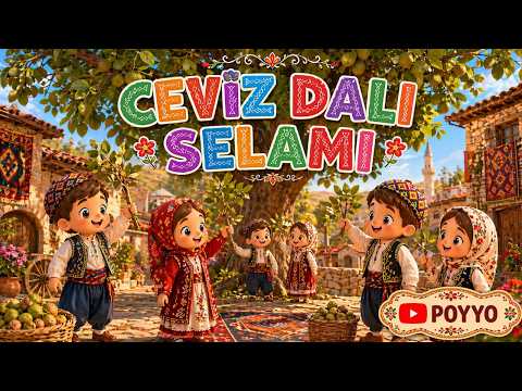 Ceviz Dalı Selamı | Anadolu Çocukları 🇹🇷 | Eğlenceli Çocuk Şarkıları
