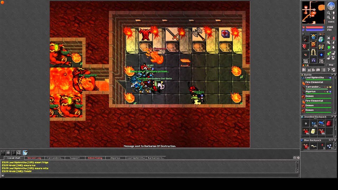 Tibia Annihilator Quest - Magera - YouTube