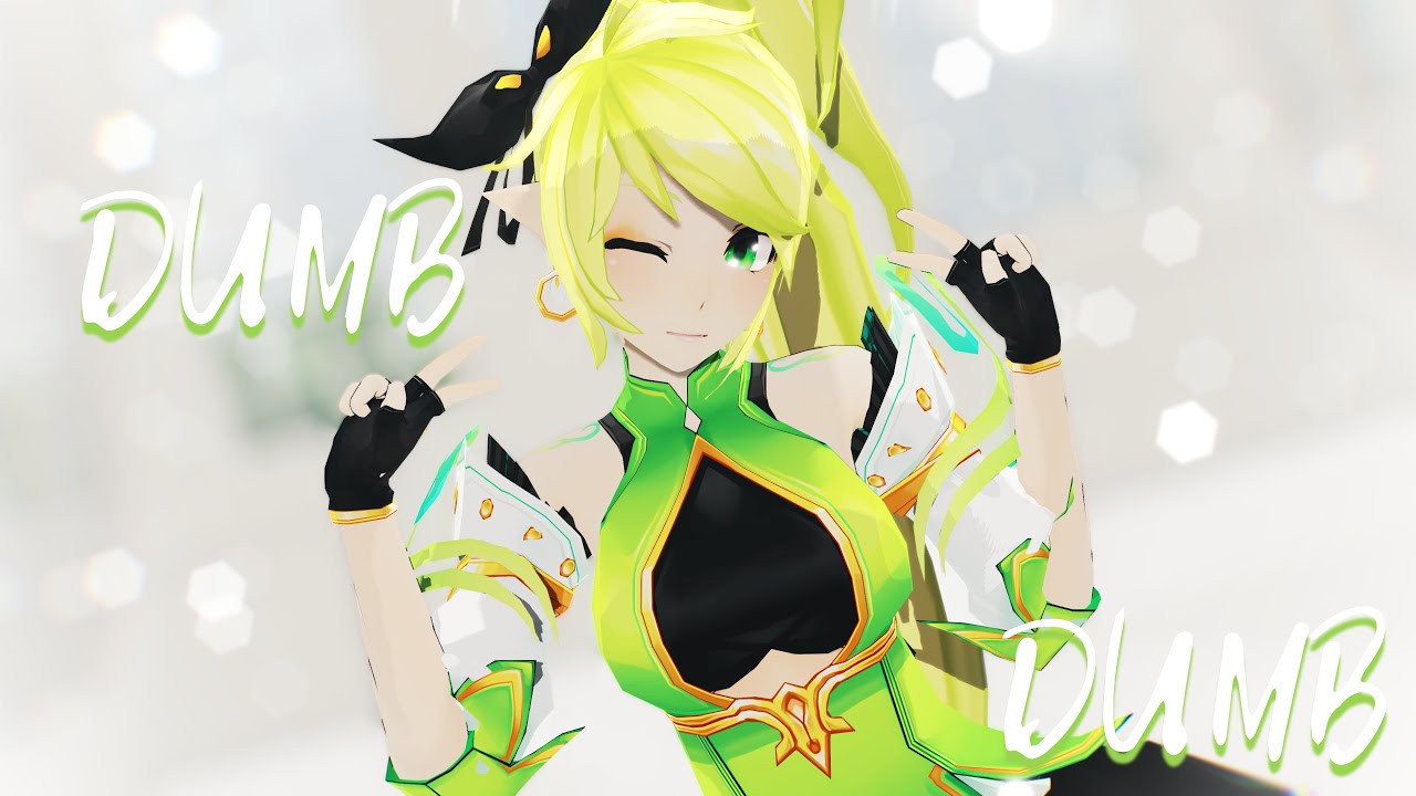 【Elsword MMD / 엘소드 MMD】DUMB DUMB (Short Ver.)【Rena Anemos】 - YouTube