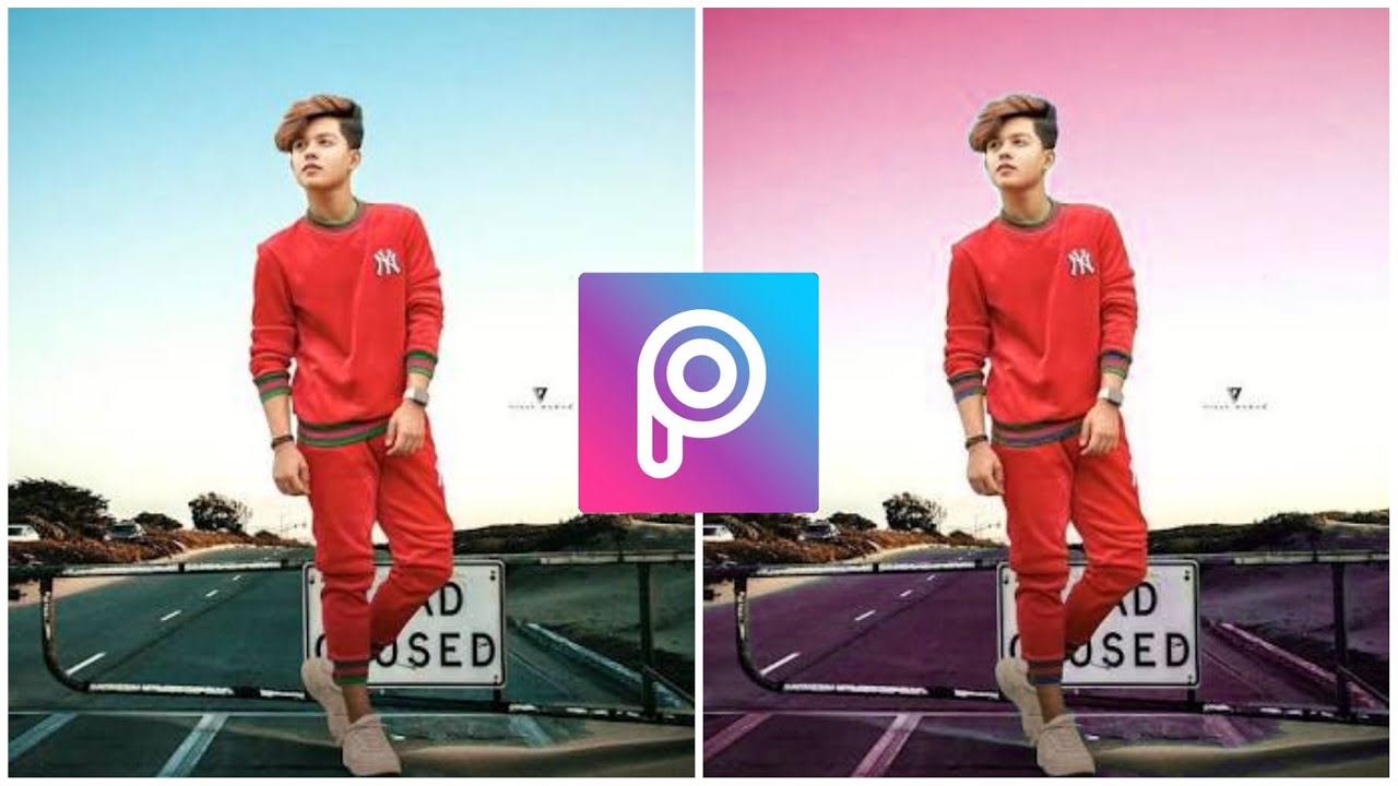 HOW TO CHANGE BACKGROUND COLOUR WITH PICSART | PICSART TUTORIAL - YouTube