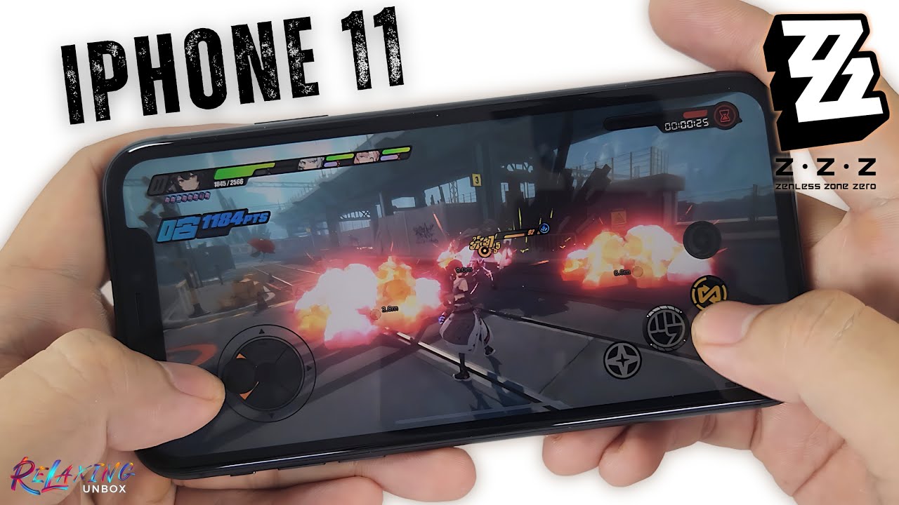 iPhone 11 Zenless Zone Zero Gaming Review - YouTube
