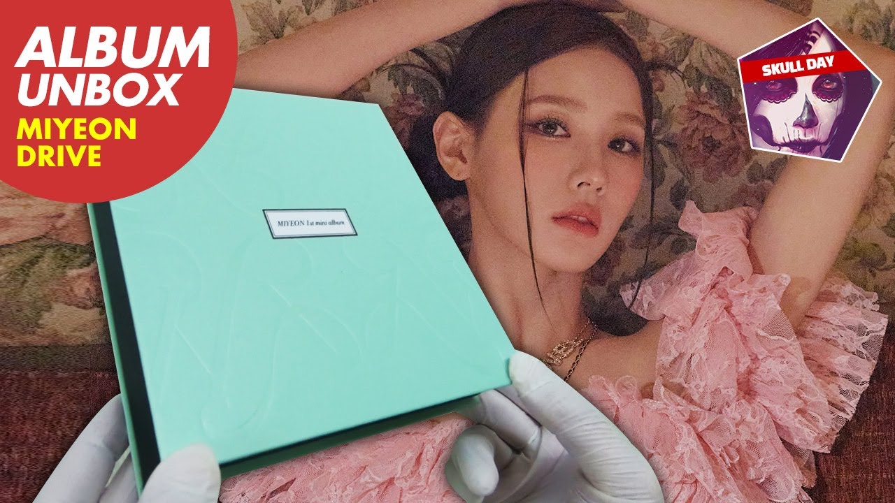 🌸UNBOXING MIYEON (GI-DLE) - MY (DRIVE)🌸1st Mini Album Reaction (I'm ...
