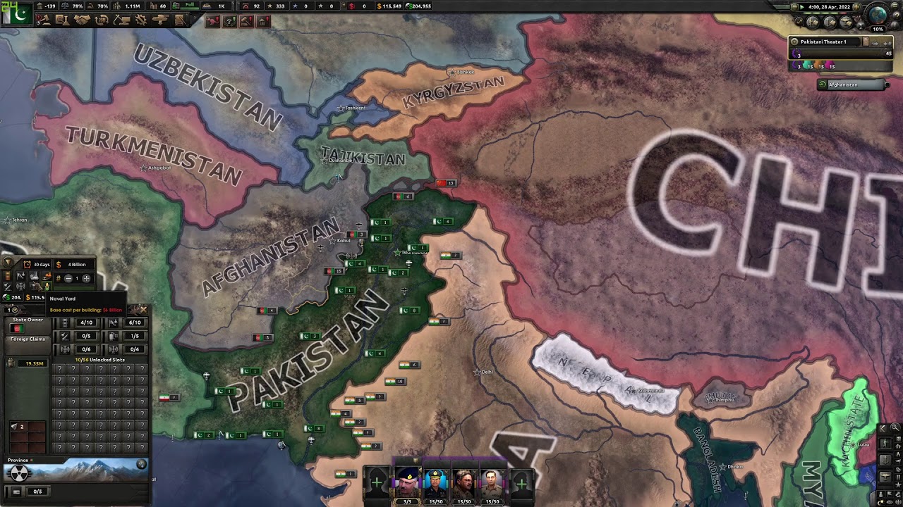 Hoi4 - PAKISTAN ZINDABAD! part 1 - YouTube