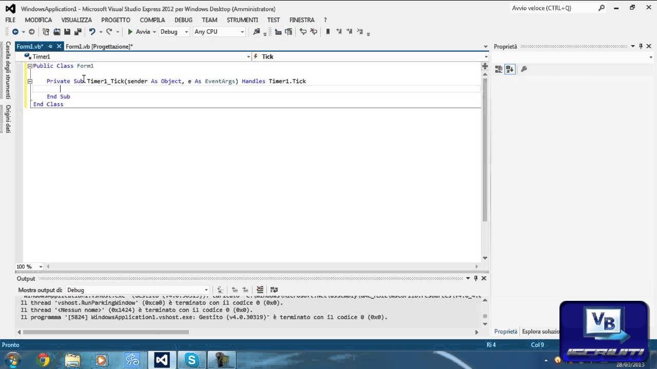 Tutorial Visual Basic #24 - Come creare un label multicolore - YouTube