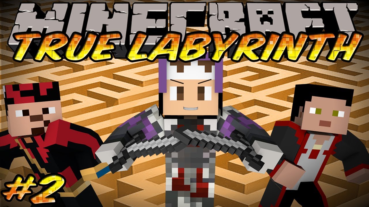 WATER WHY? | Minecraft TRUE LABYRINTH Map Part 2 - YouTube