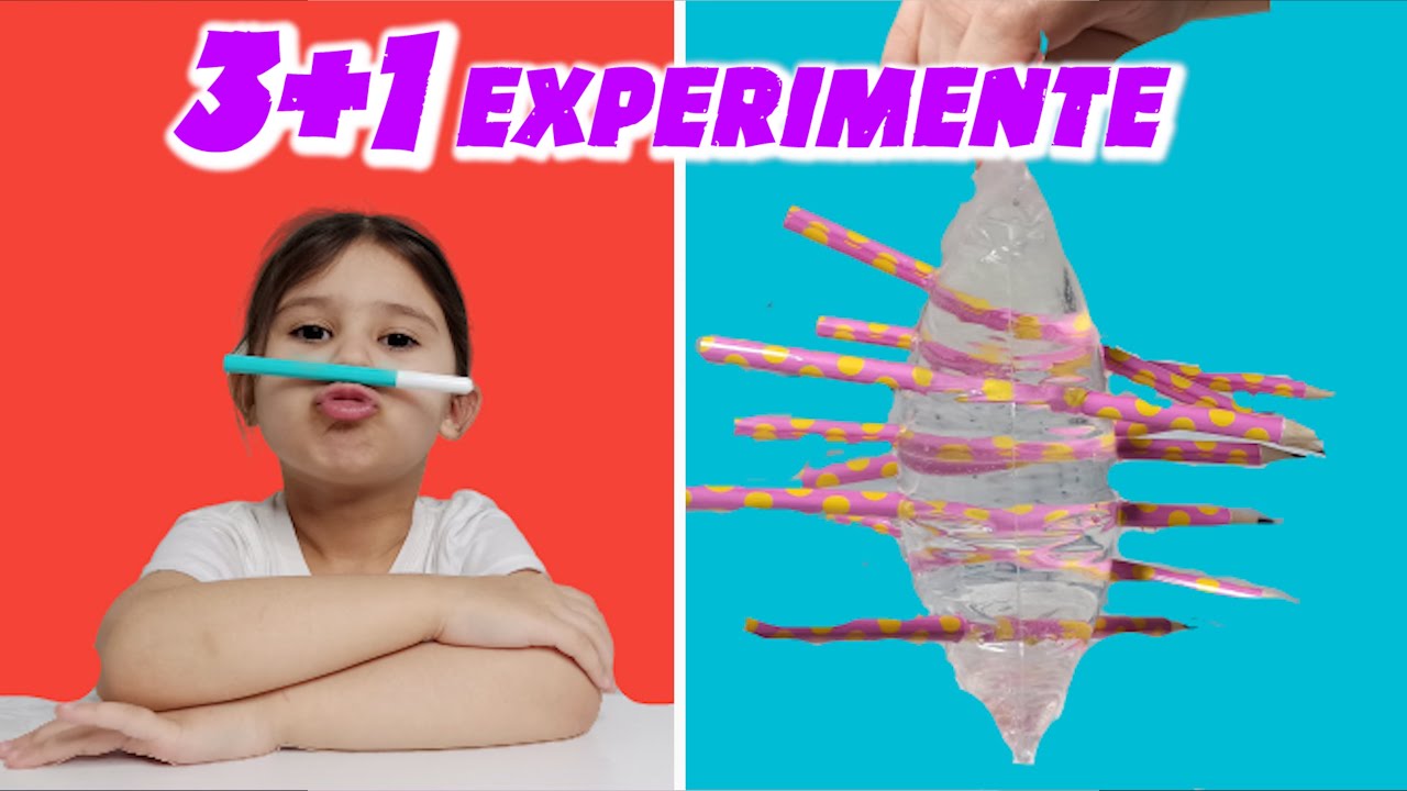 EXPERIMENTE PENTRU COPII. Experimente simple. Experiments for kids ...