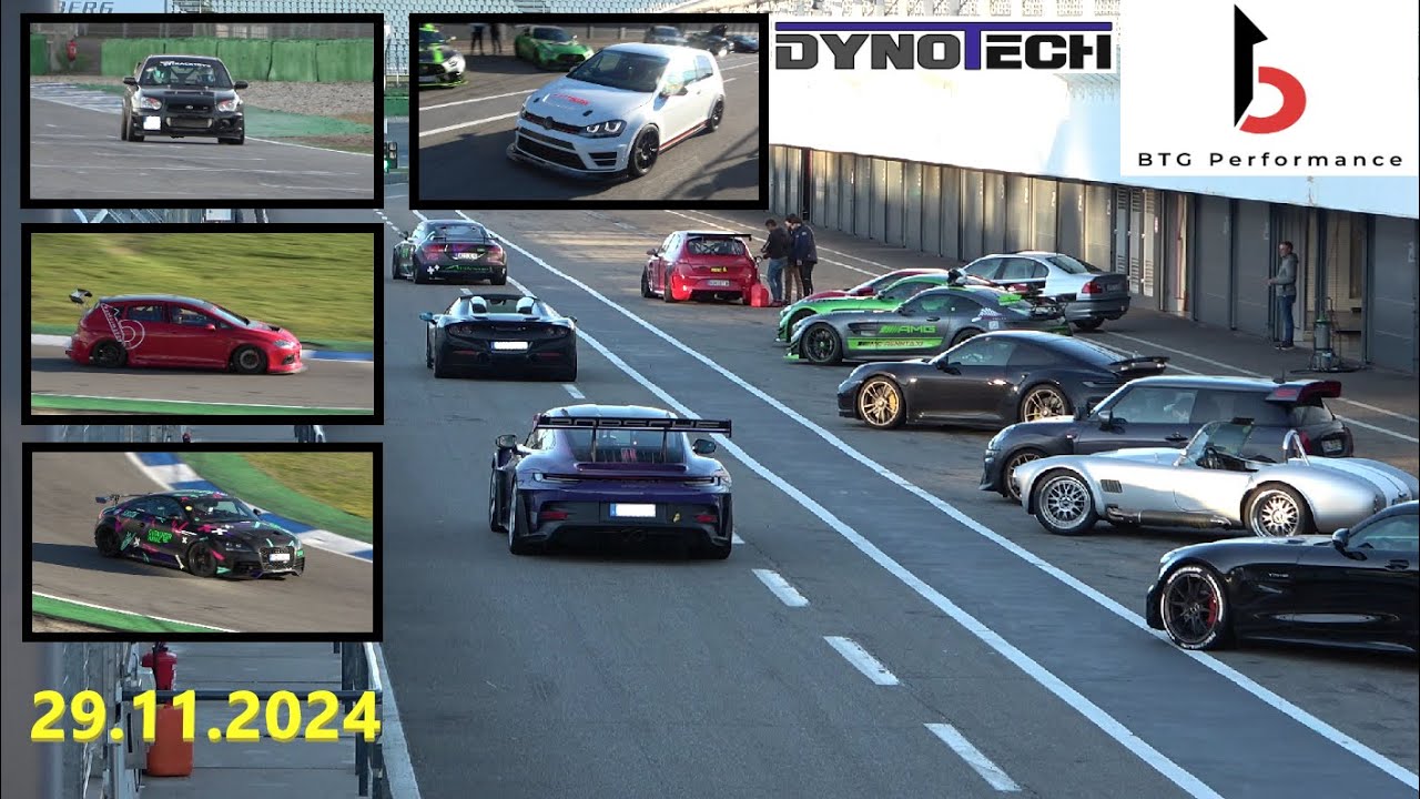 Trackday Hockenheim 29.11.2024 by Dynotech & BTG Performance - YouTube