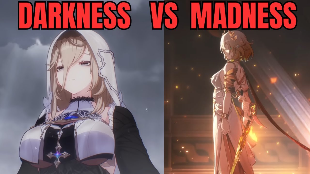 Aglaea From Honkai Star Rail VS Aponia From Honkai Impact 3rd! Honkai Star Rail x Honkai Impact ...