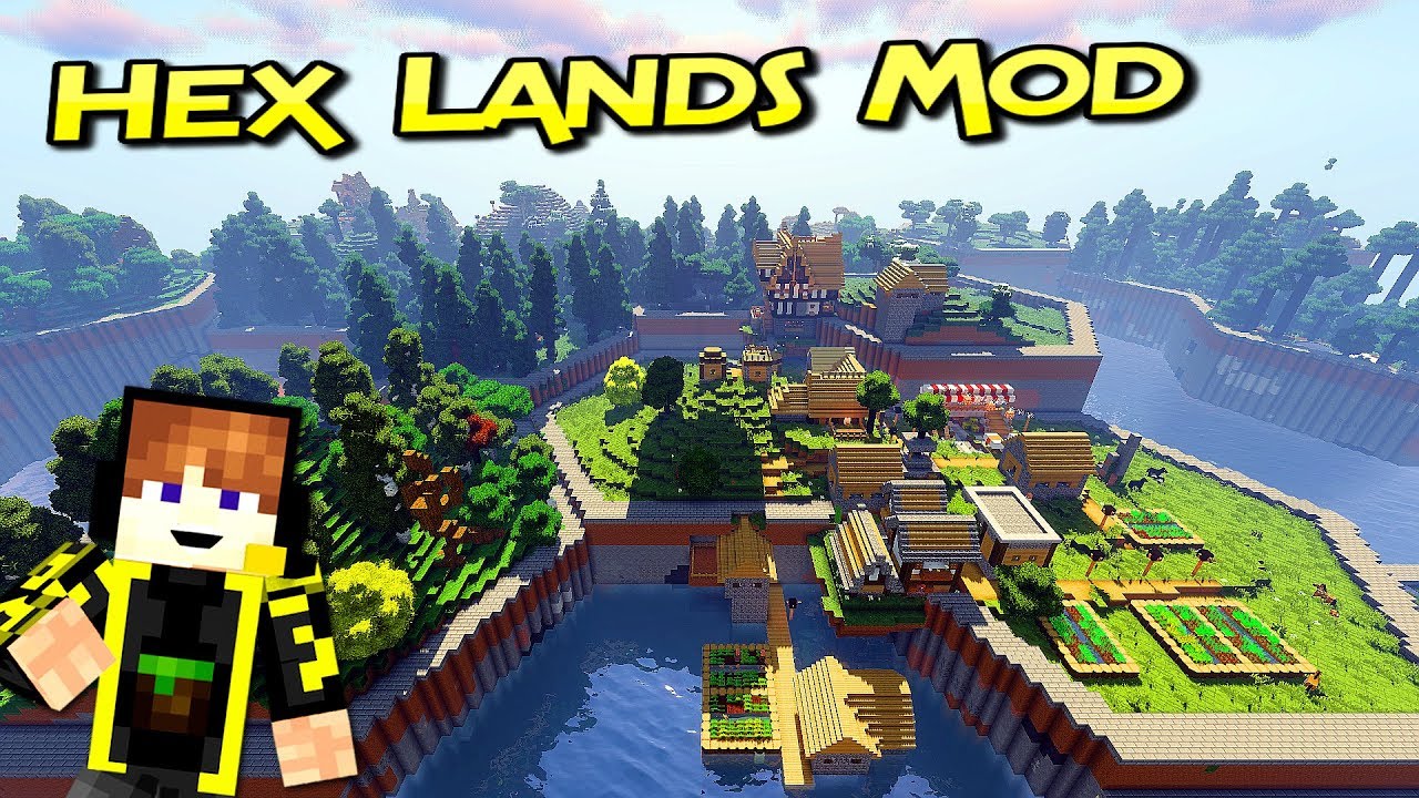 Hex Lands Mod | Tu Aventura De Una Forma Diferente | Para Minecraft 1. ...