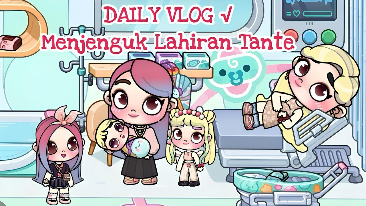 DAILY VLOG √💕 MENJENGUK TANTE LAHIRAN DIRUMAH SAKIT - AVATAR WORLD PAZU ...