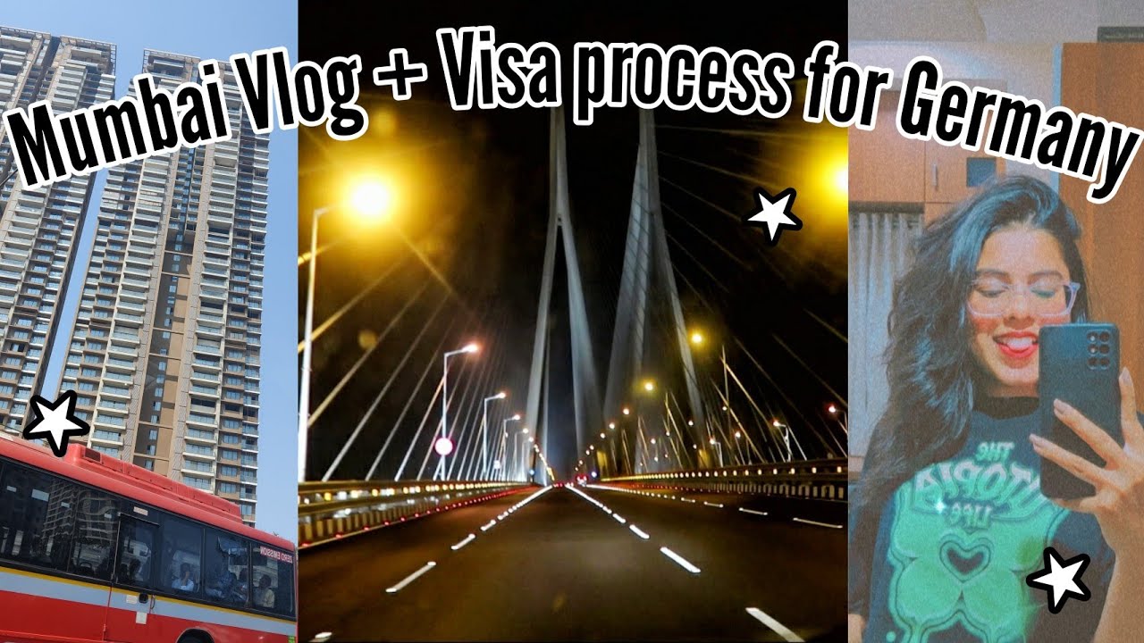A day in life ( Mumbai Vlog, Premium Lounge Visa process for Germany ...