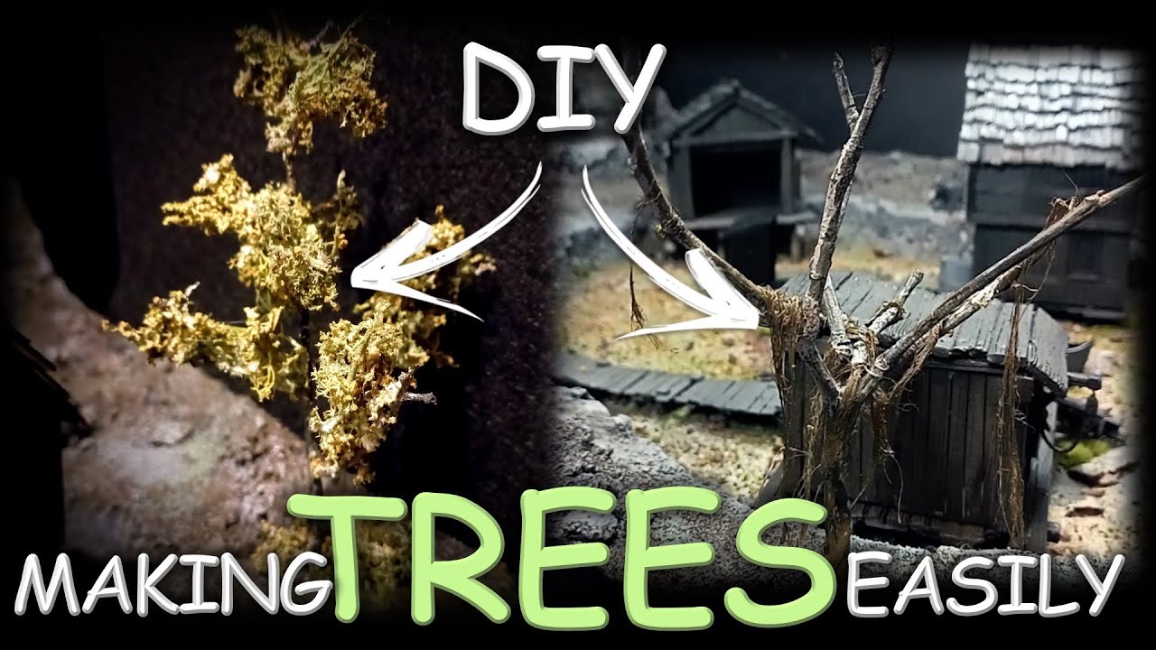 MAKING REALISTIC TREES for your gaming table! | PRO-TIP #010 - YouTube