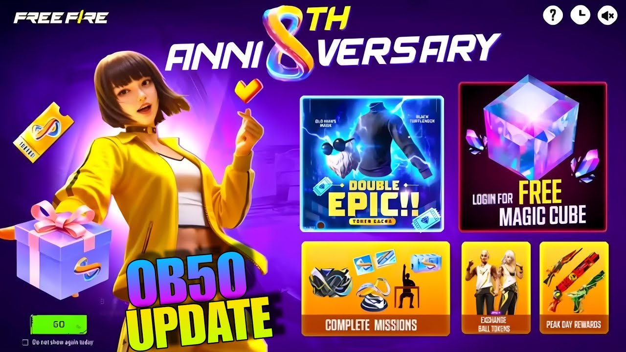 🔥 Free Fire OB50 Update Leaks 😱 New Features & Changes! | Garena Free ...