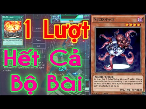 Yugioh| Necroface deck, phong cách phá deck siêu nhanh - YouTube