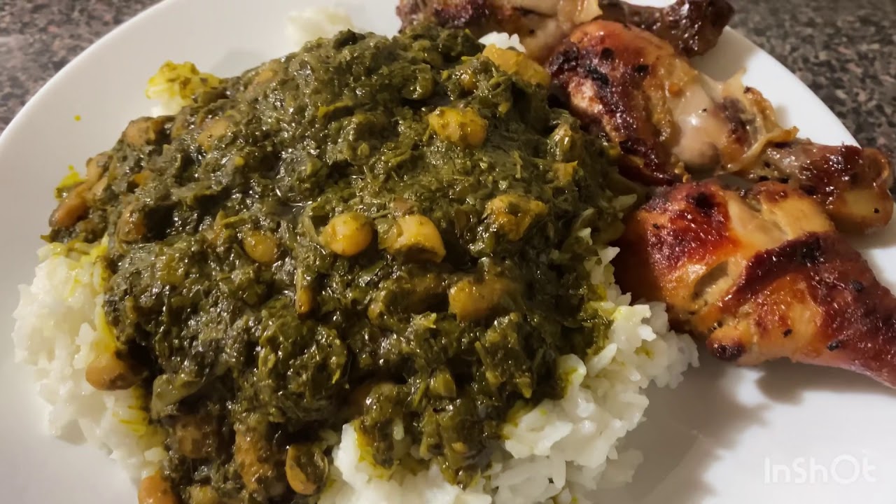 Saka saka madesu/ cassava leaves and Beans - YouTube