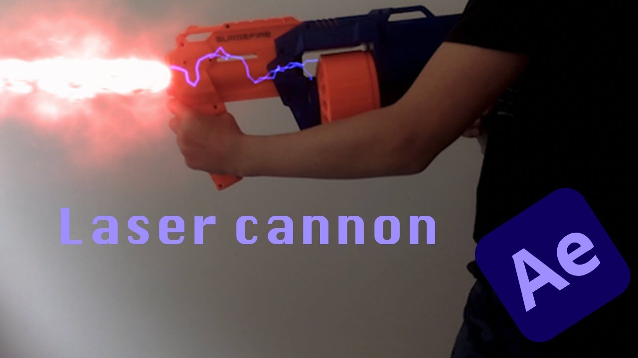 How to make a laser-cannon (AE) - YouTube