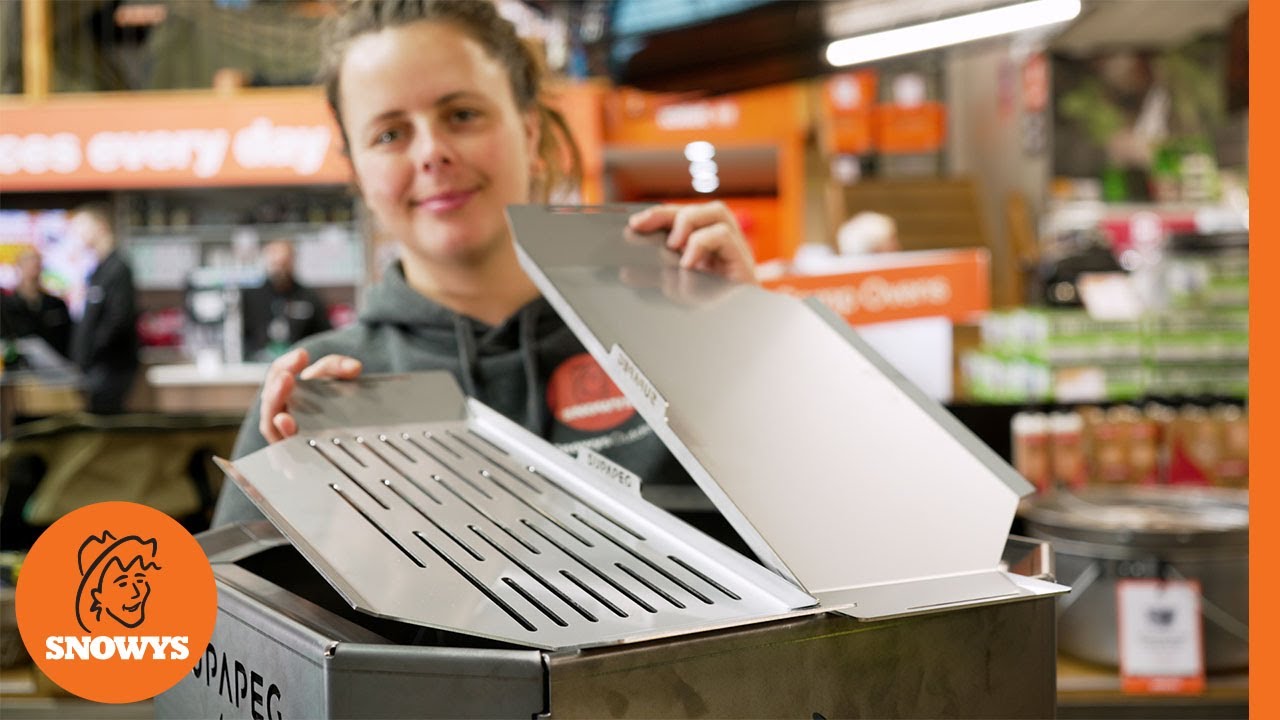 Supa Peg Supa Cube Grill and Plate Set - YouTube