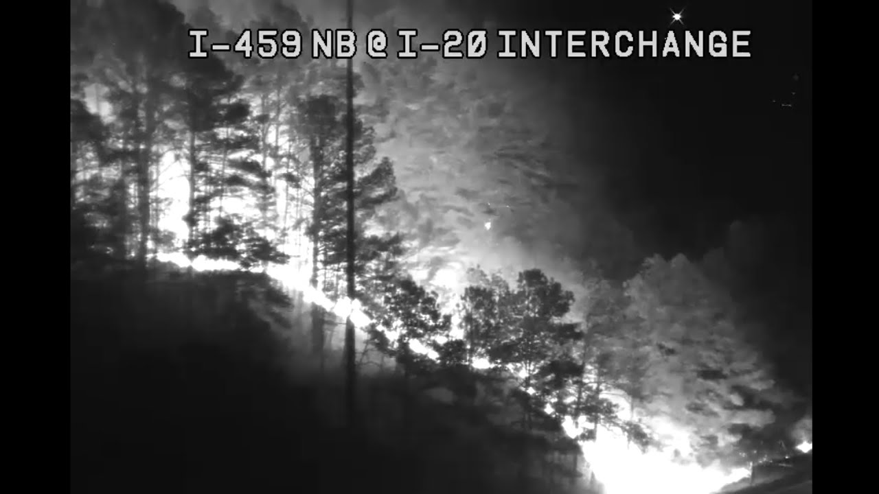 Alabama: Wildfire By Interstate (Full Video} - YouTube