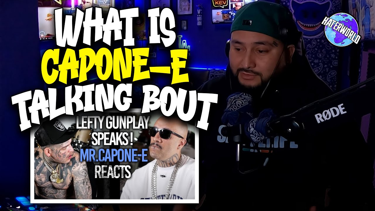 Capone-E Speaks On Haters In The Rap Game, Hating On Lefty Gunplay & BD ...