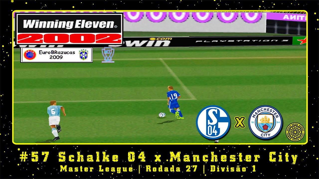 Winning Eleven 2002: EuroBRazucas 2009 (PS1) ML #57 Schalke 04 x ...