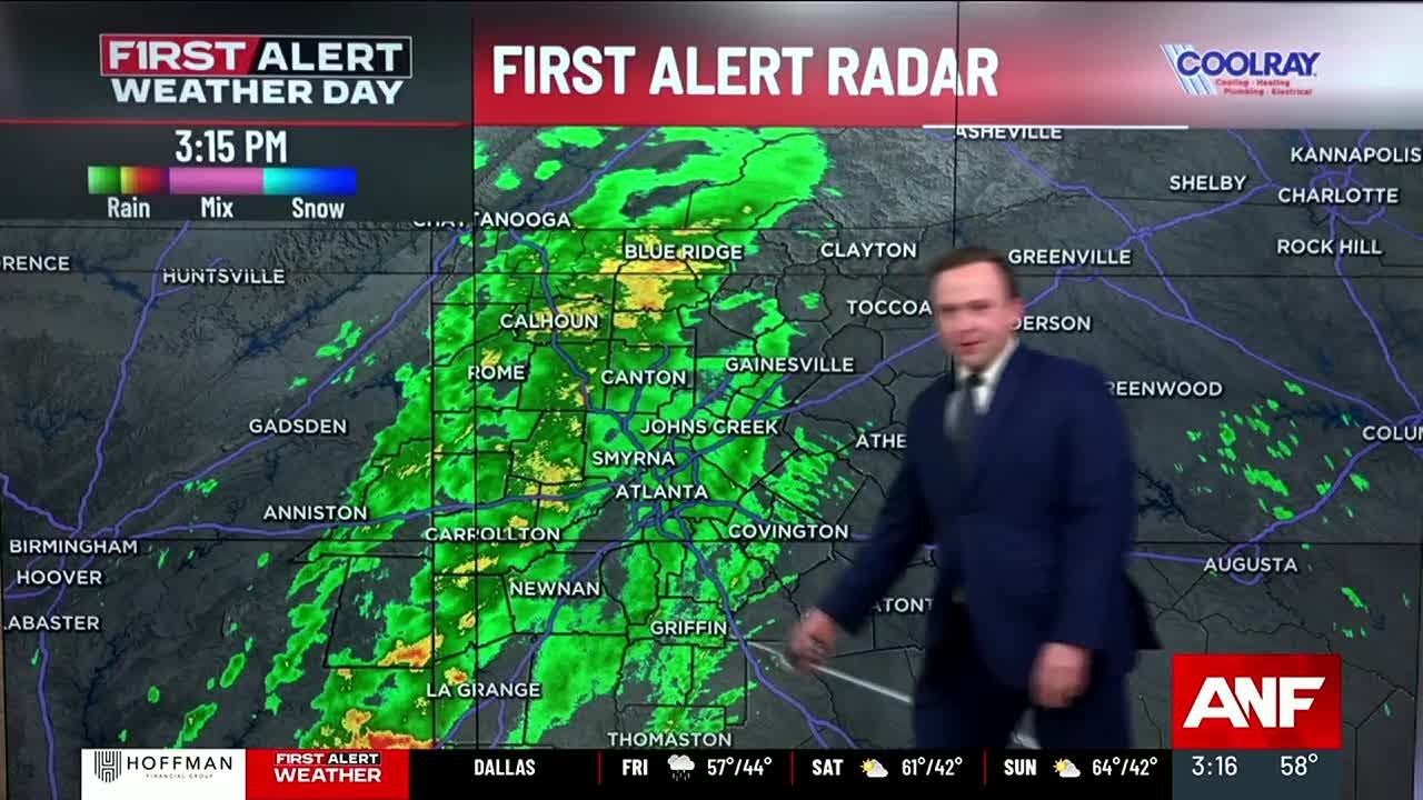First Alert Forecast | Rainy weather prompts a Friday First Alert ...