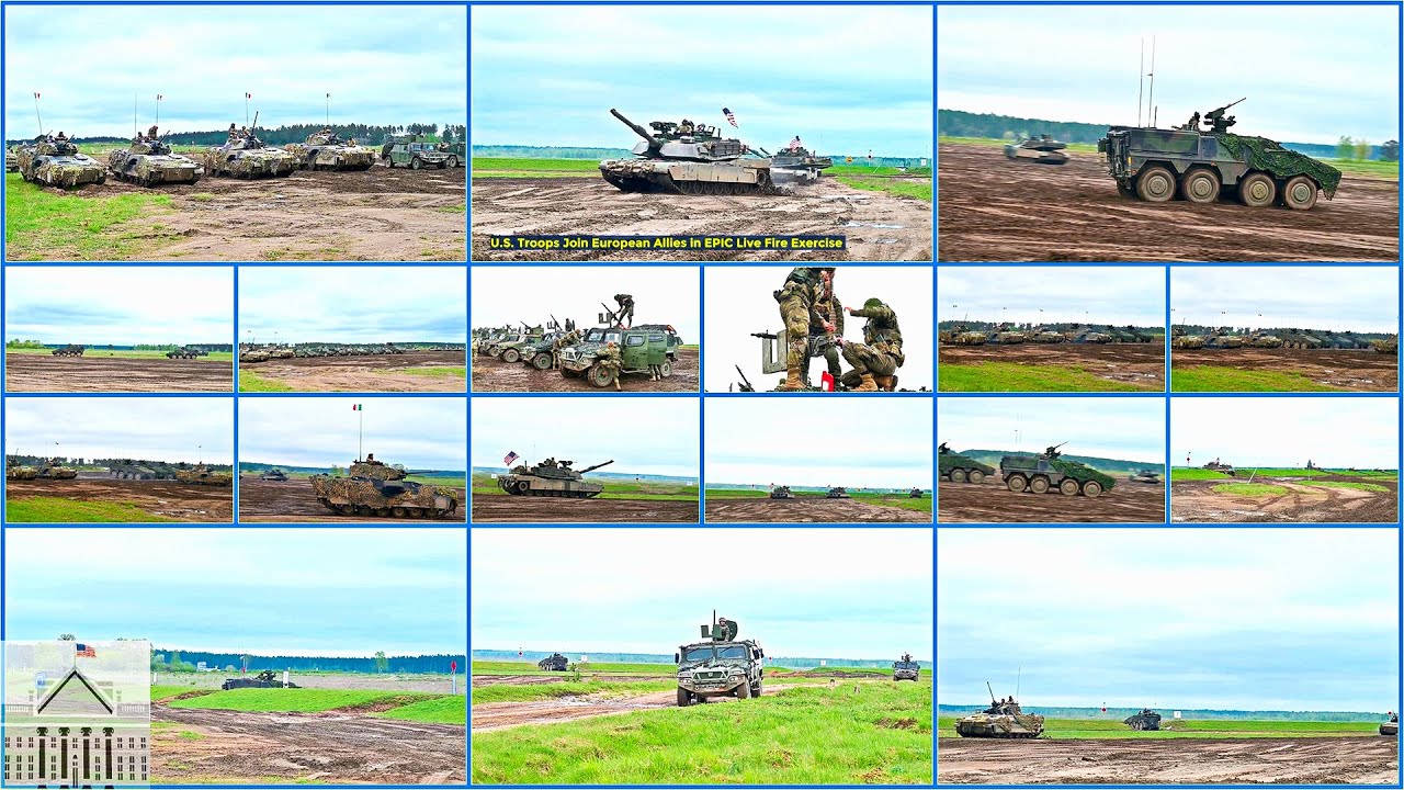U.S. and NATO Troops FIRE Heavy Weapons in INSANE Joint Exercise - YouTube