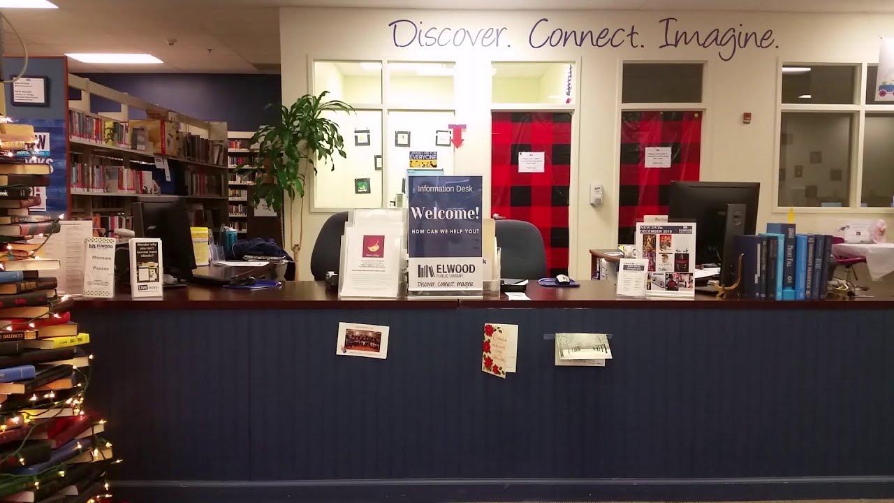 Elwood Public Library Holiday 2019 Greeting! - YouTube
