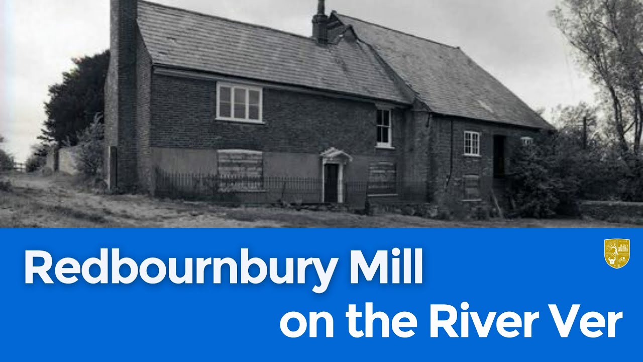 Redbournbury Mill, the last working mill on river Ver - YouTube