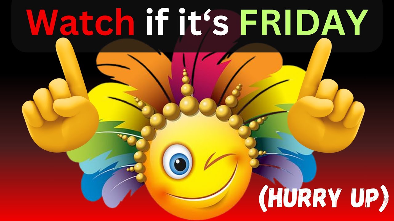 Watch This If It's Friday (Only Legends) - YouTube