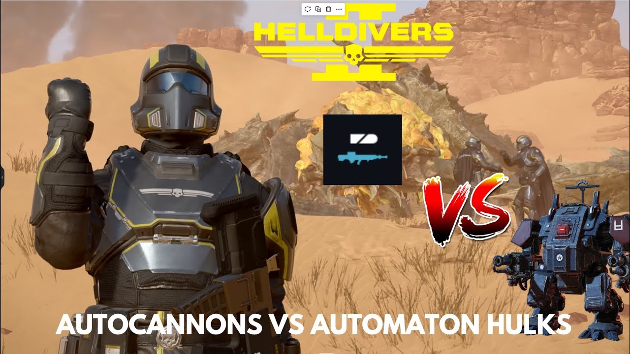 Autocannons vs Automaton Hulks Compilation - YouTube