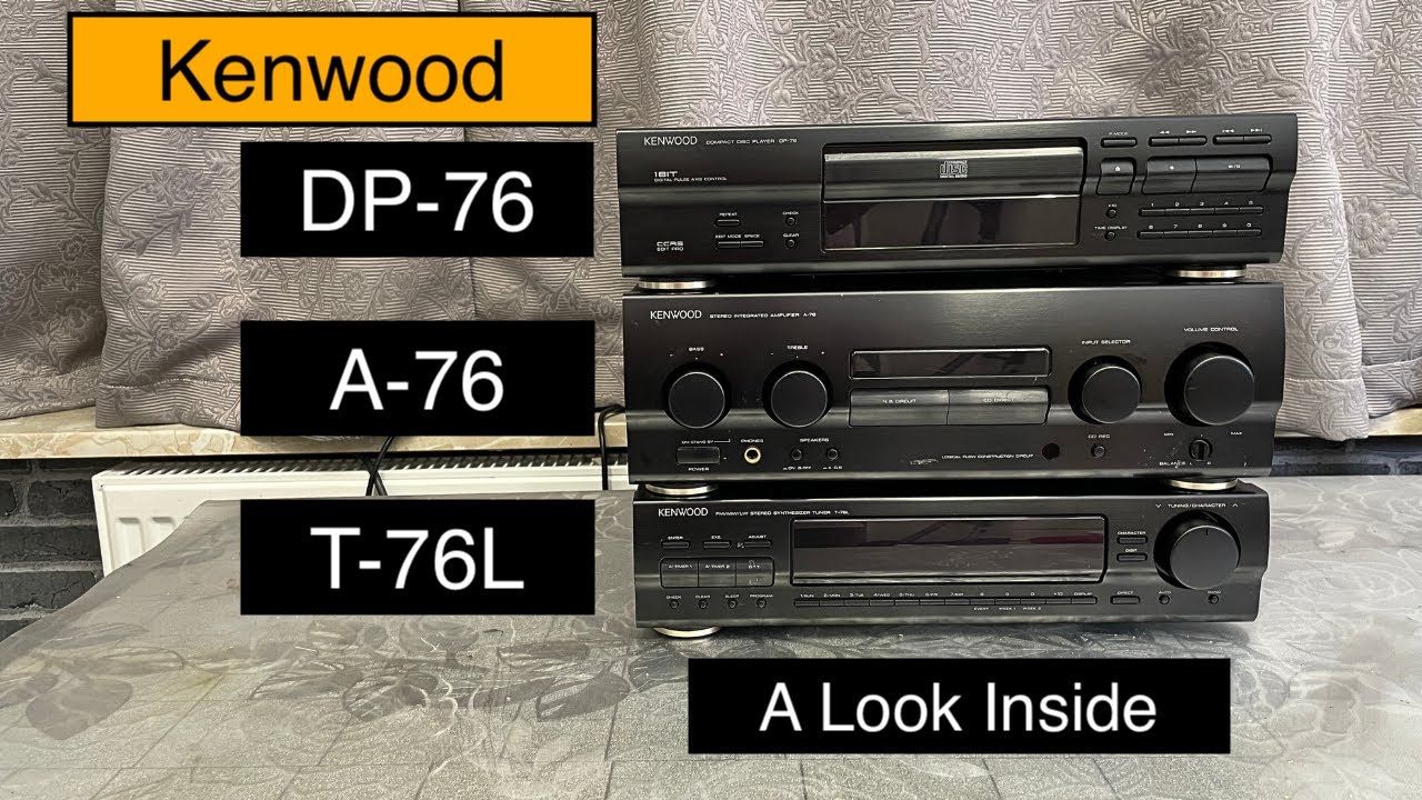 Kenwood A-76 / DP-76 / T-76L - A Look Inside - YouTube