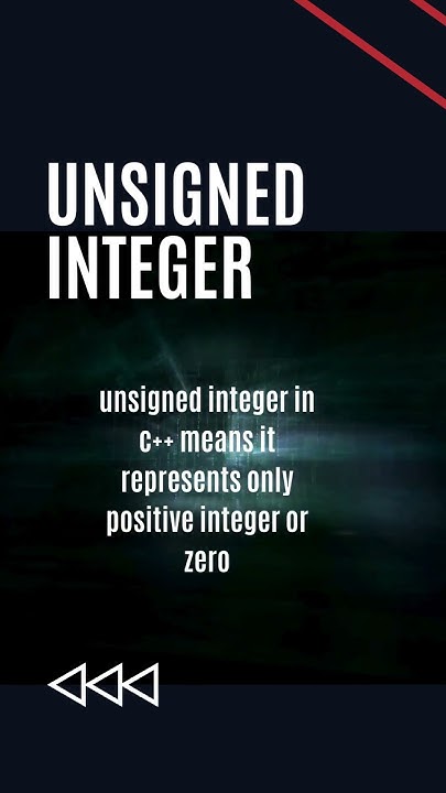 Signed And Unsigned Integer Beginners Coding Javascript Dsa Css