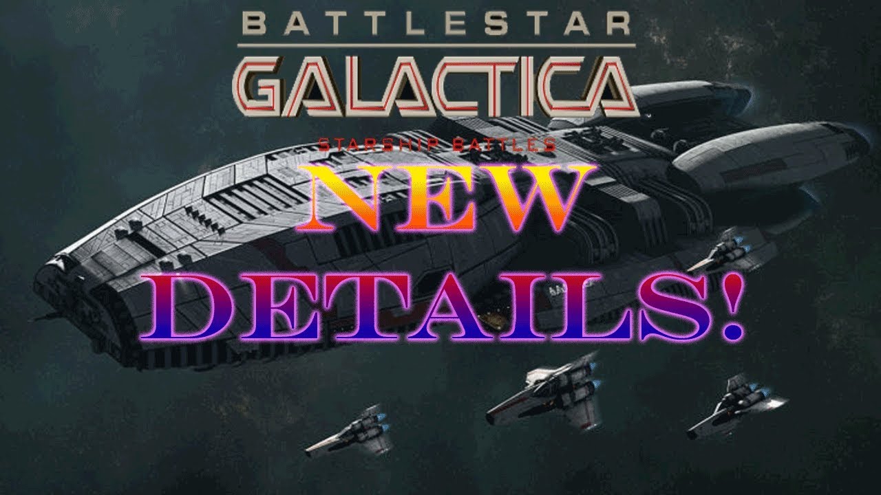 New Details for Battlestar Galactica Starship Battles - YouTube