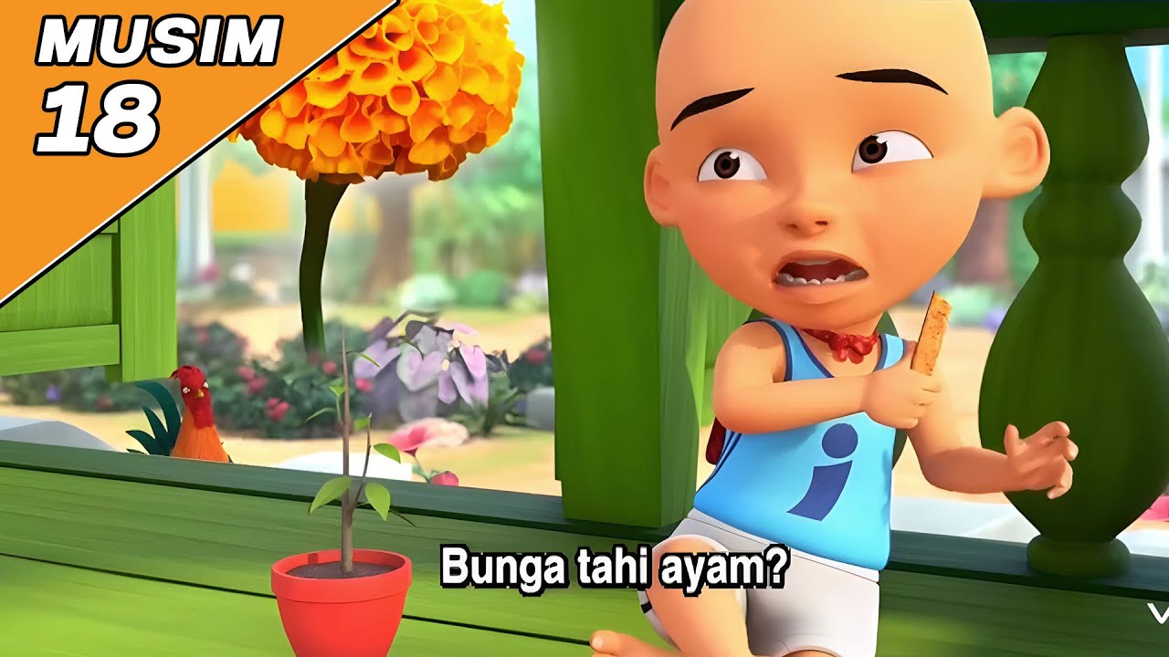 Upin Ipin Musim 18 - Bunga Tahi Ayam | Upin Ipin Terbaru 2024 - YouTube
