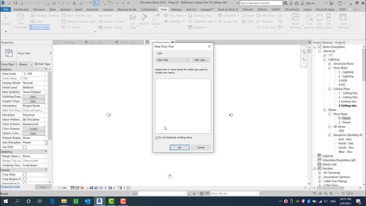 ELETRICAL REVIT - (Create Levels in Revit)-Session-3 - YouTube