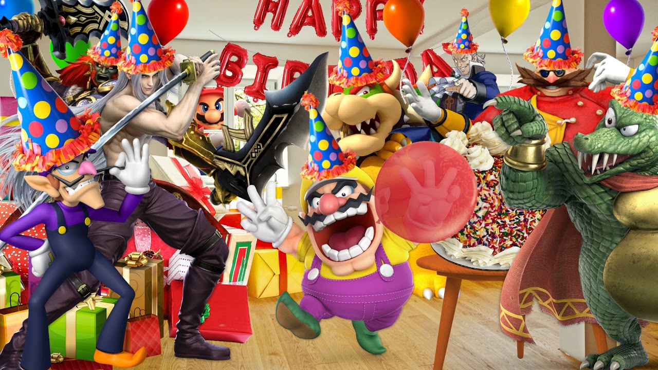 Wario dies by inhaling too much helium at his 29th birthday party.mp3 ...
