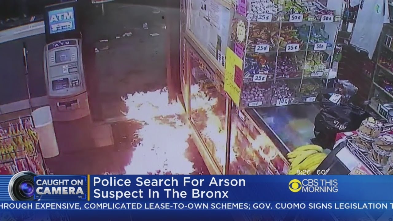 Arson Attack At Bronx Bodega - YouTube