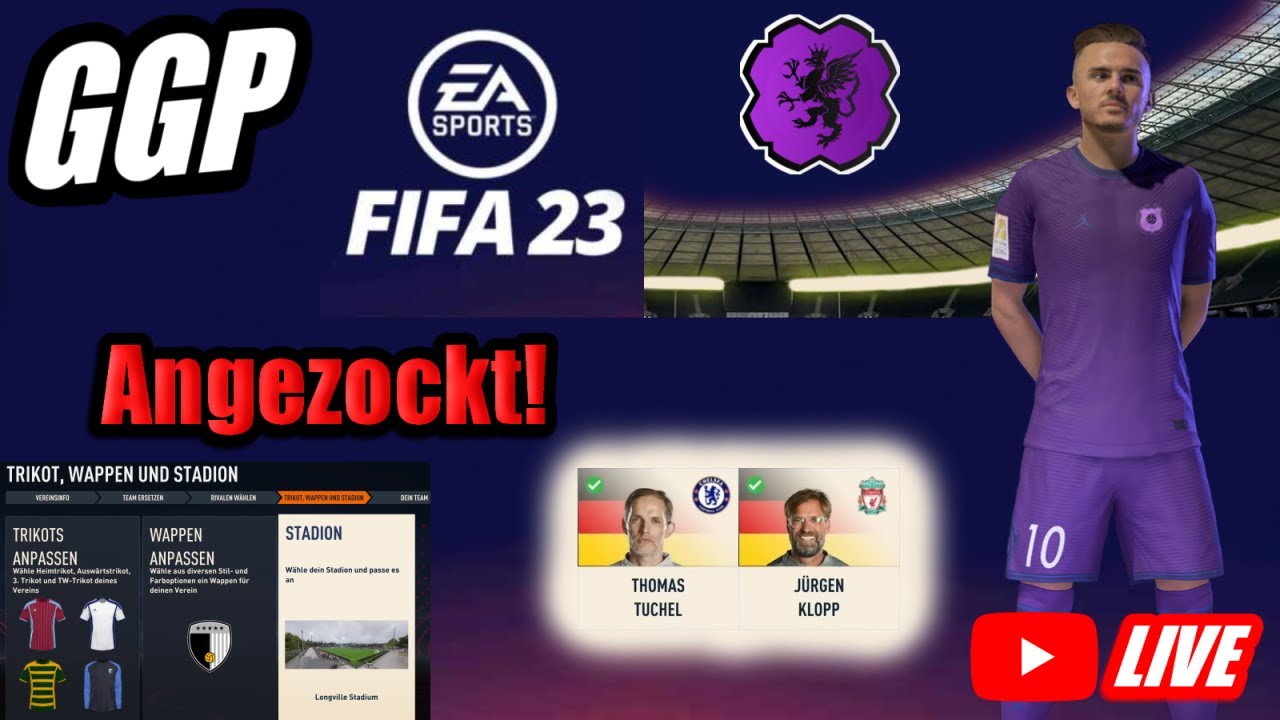 Fifa 23! | Erstelle deinen Verein Karriere! | Erstes Mal angezockt ...