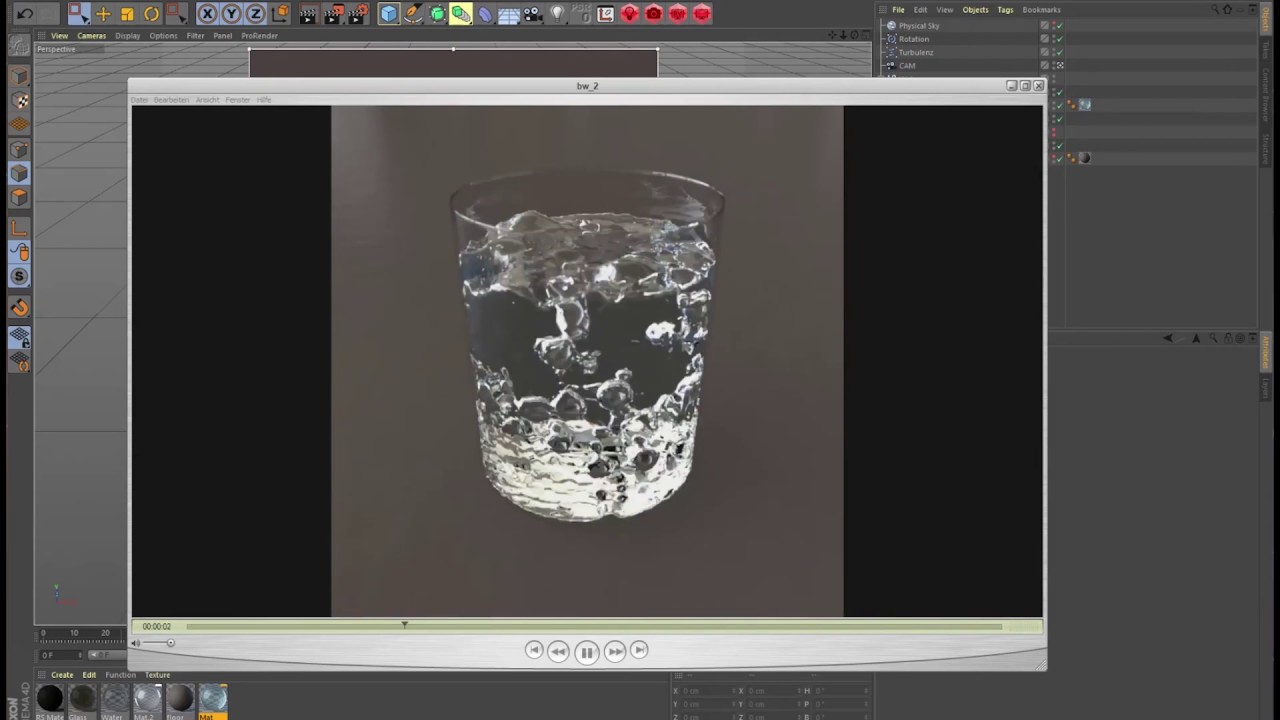 3d Water Boiling
