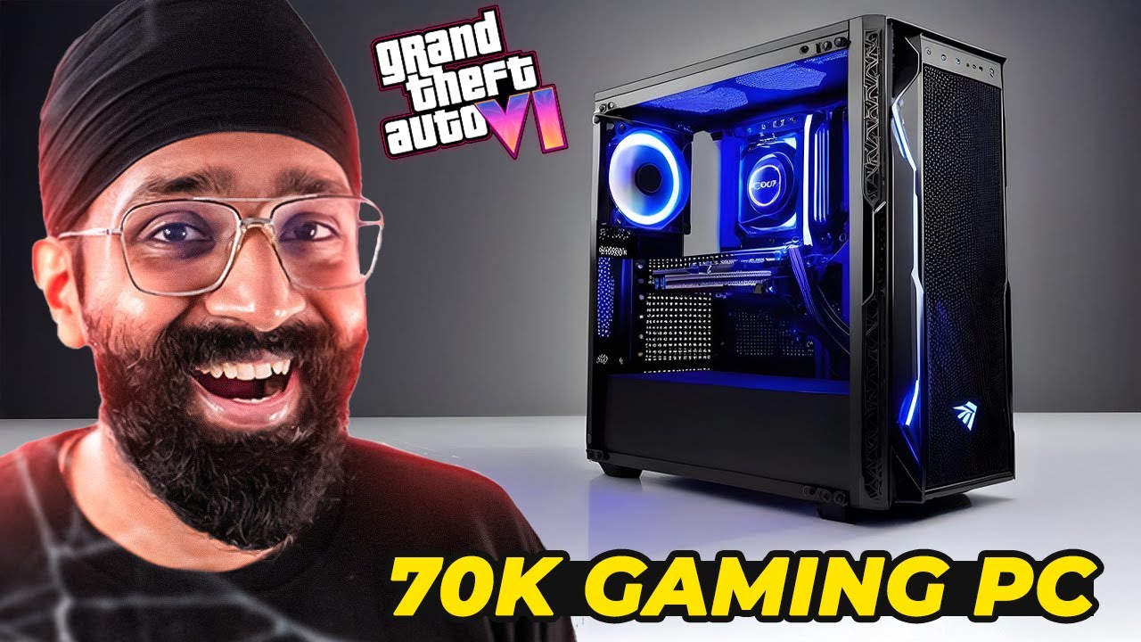 Powerful ₹70K Gaming PC Built for GTA6 | INDIA - YouTube