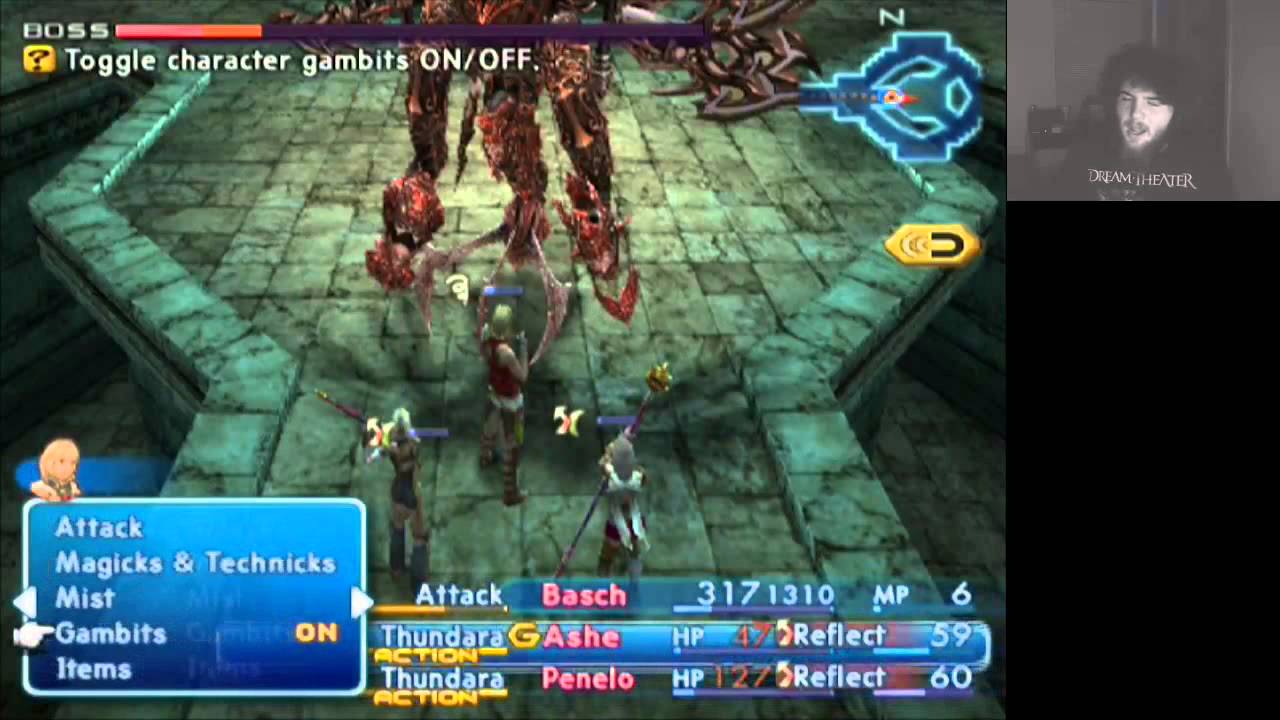 Final Fantasy XII Boss Tutorial: Vinuskar/Mateus/Judge Bergan - YouTube