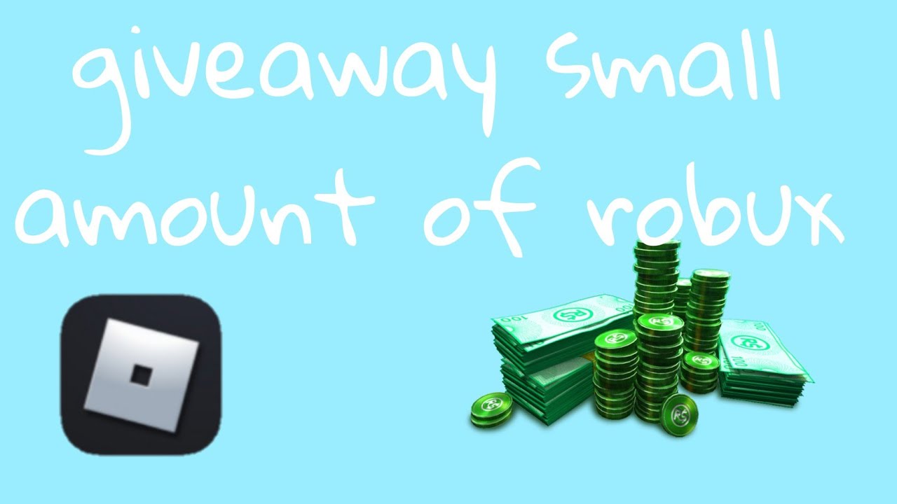 Giving Away Small Amount Of Robux In Random People | the'y happy☺️ ...