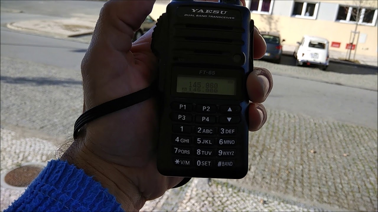 AO-91 satellite over Portugal with very strong signals - YouTube