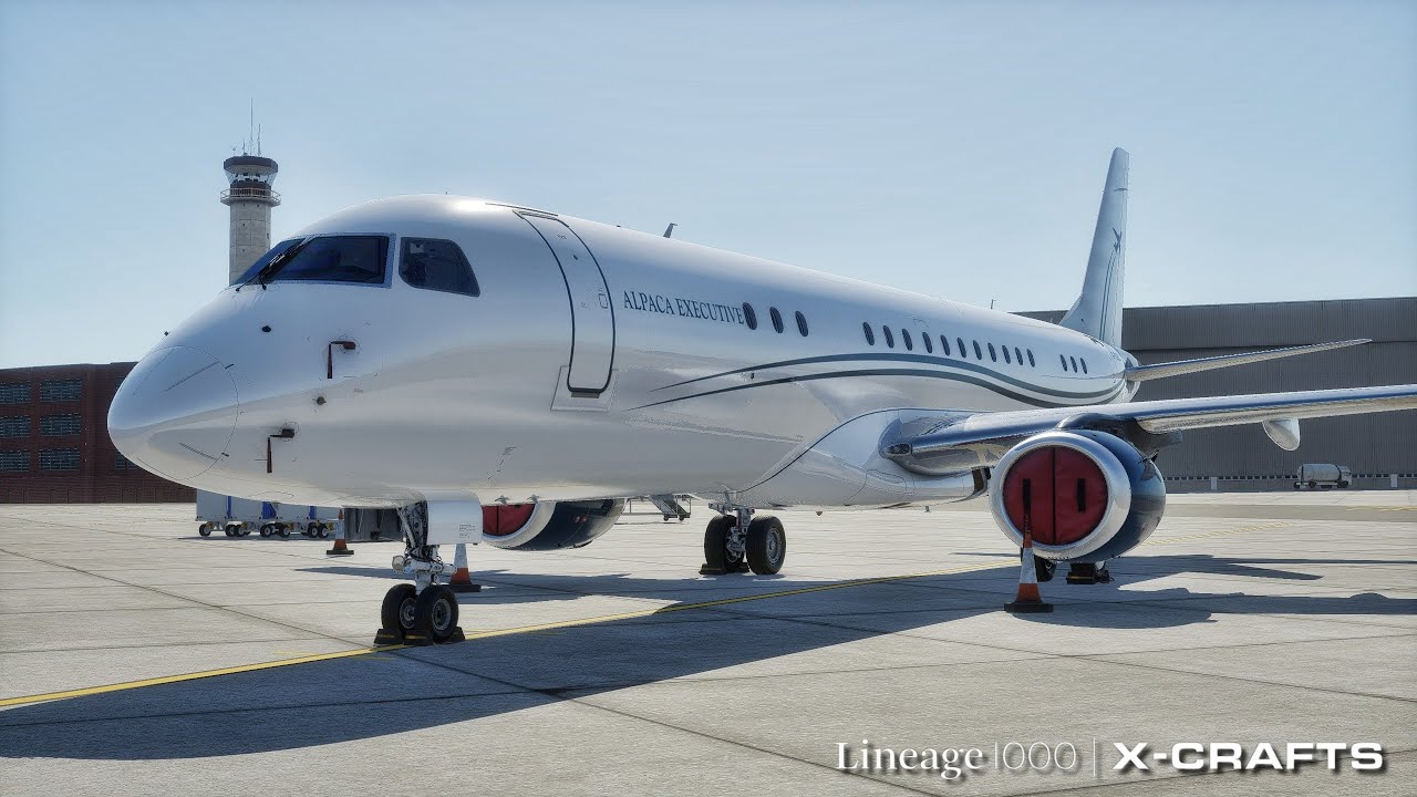 Real 737 Pilot LIVE | Flying the X-Crafts Embraer E-Jet Lineage 1000 ...